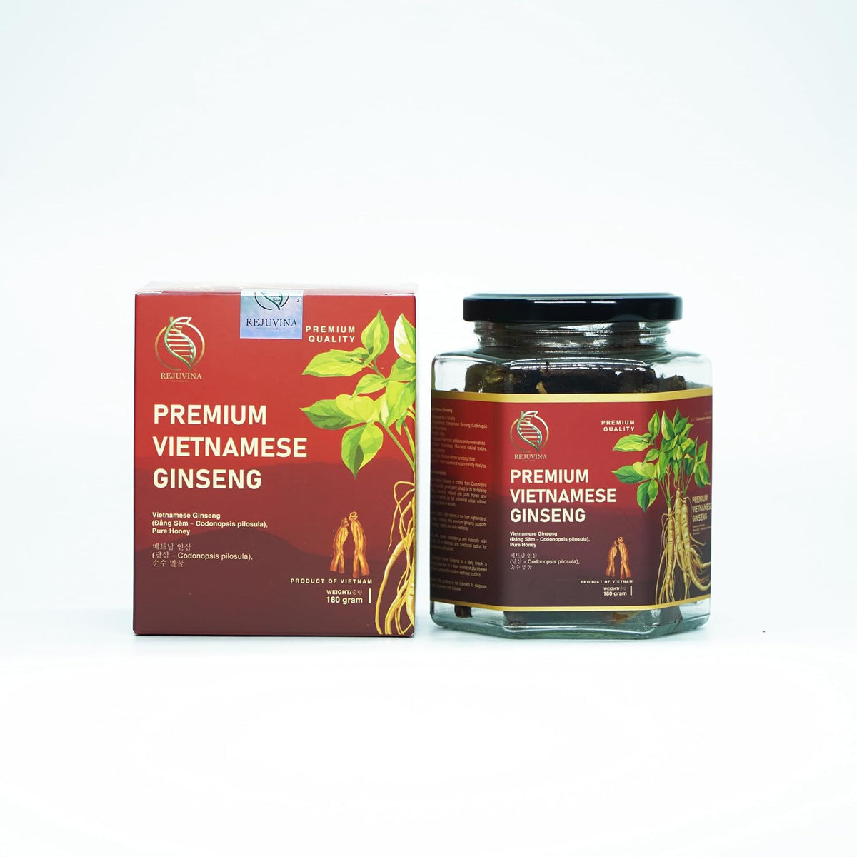 Vietnamese ginseng slices with honey