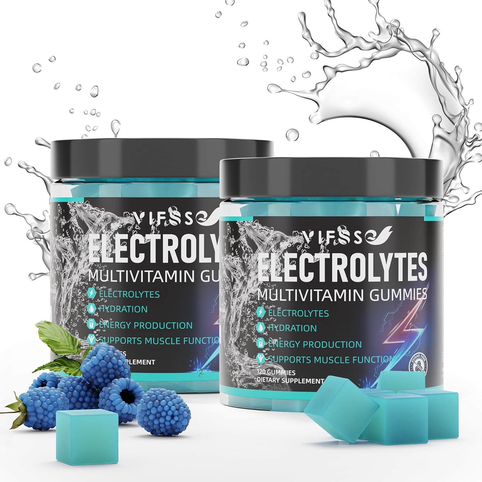 VIFSSG electrolyte gummies for hydration