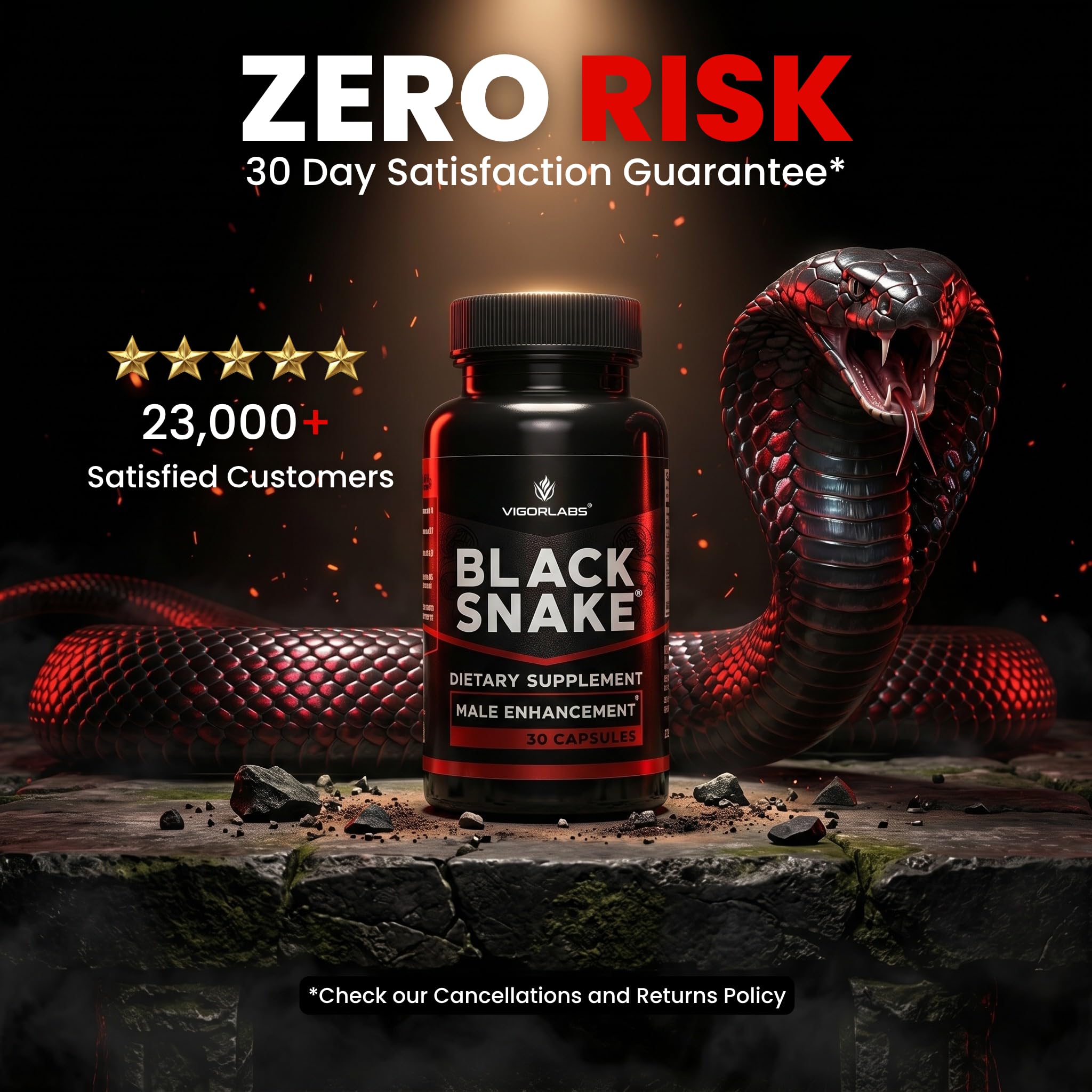 Vigor Labs Black Snake 30 count