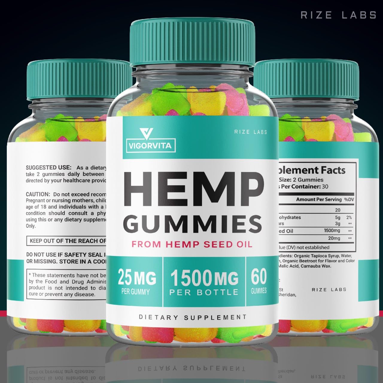 VigorVita gummies for healthy skin