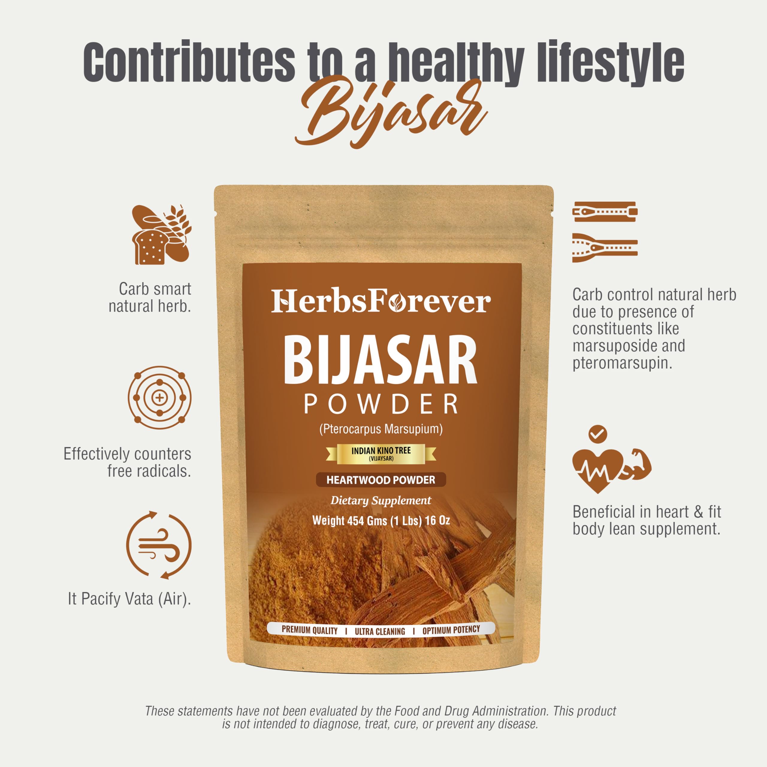 Vijaysar for maintaining healthy weight