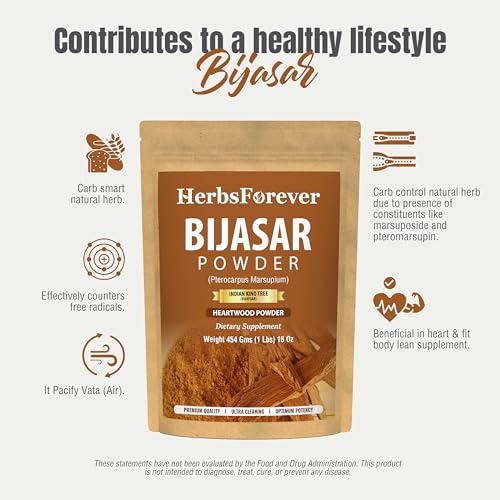 Vijaysar powder supports weight management