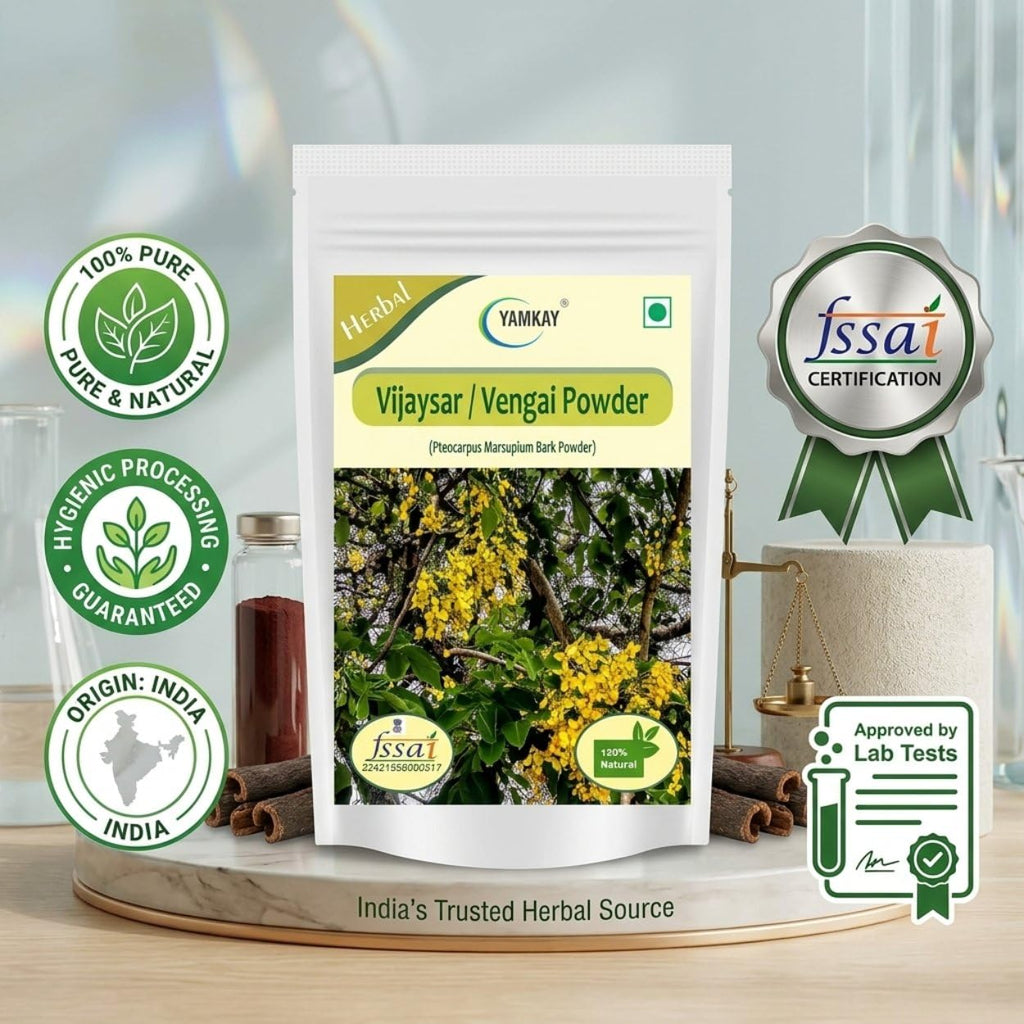Vijaysar Vengai bark for holistic health
