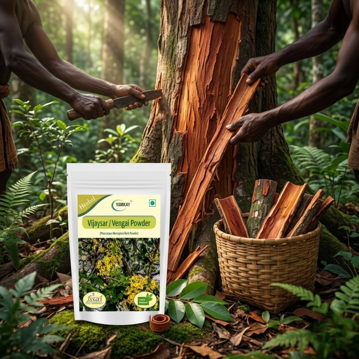 Vijaysar Vengai bark for overall wellness