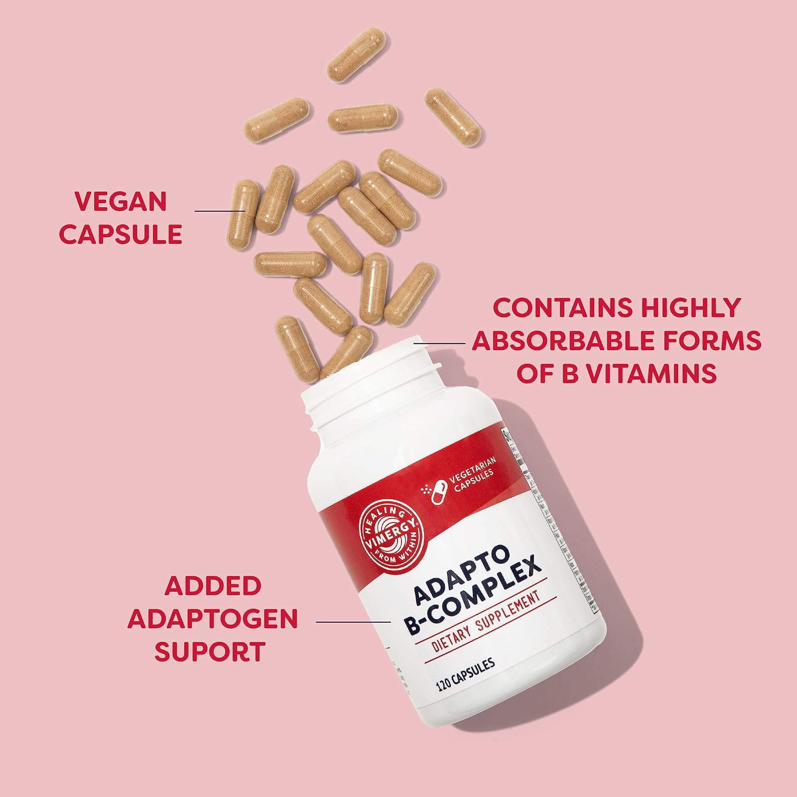 Vimergy B complex for stress relief