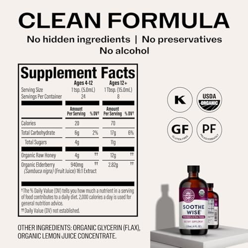 Vimergy elderberry syrup nutritional support