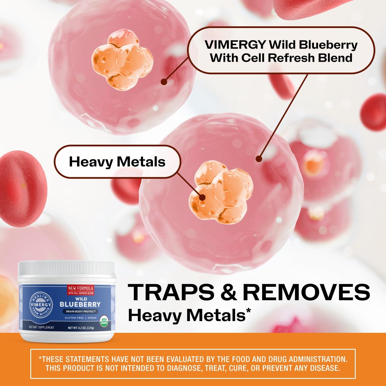 Vimergy health supplement for vitality