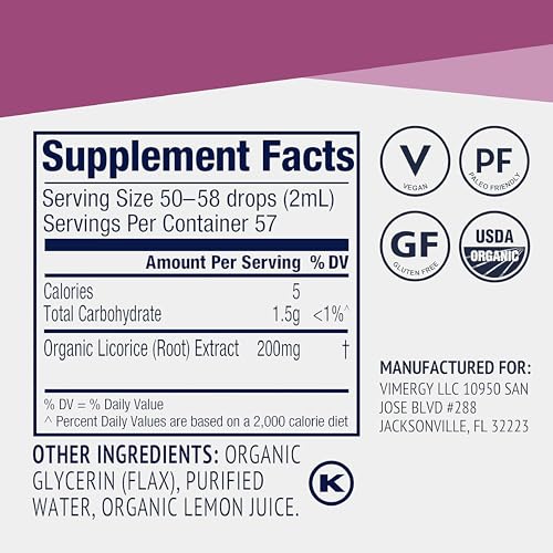 Vimergy licorice root herbal remedy