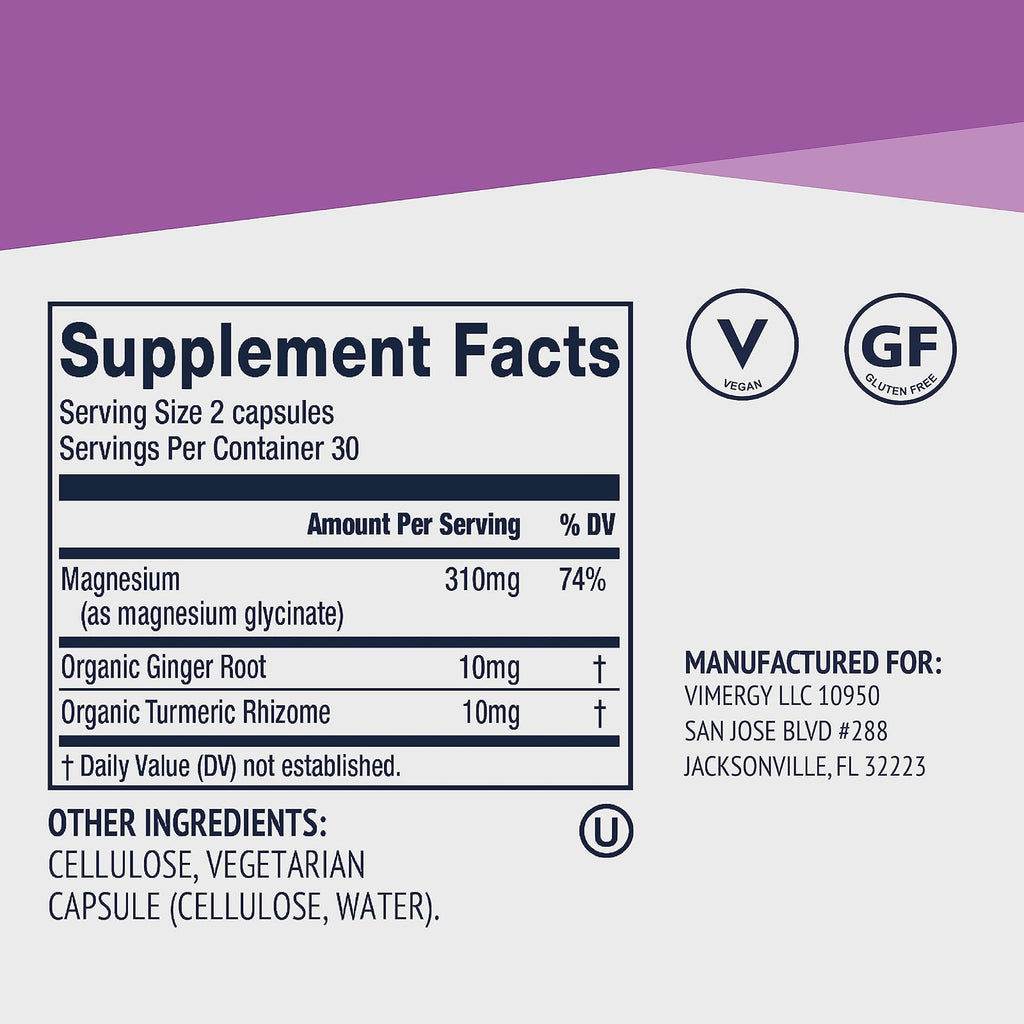 VIMERGY magnesium for muscle recovery