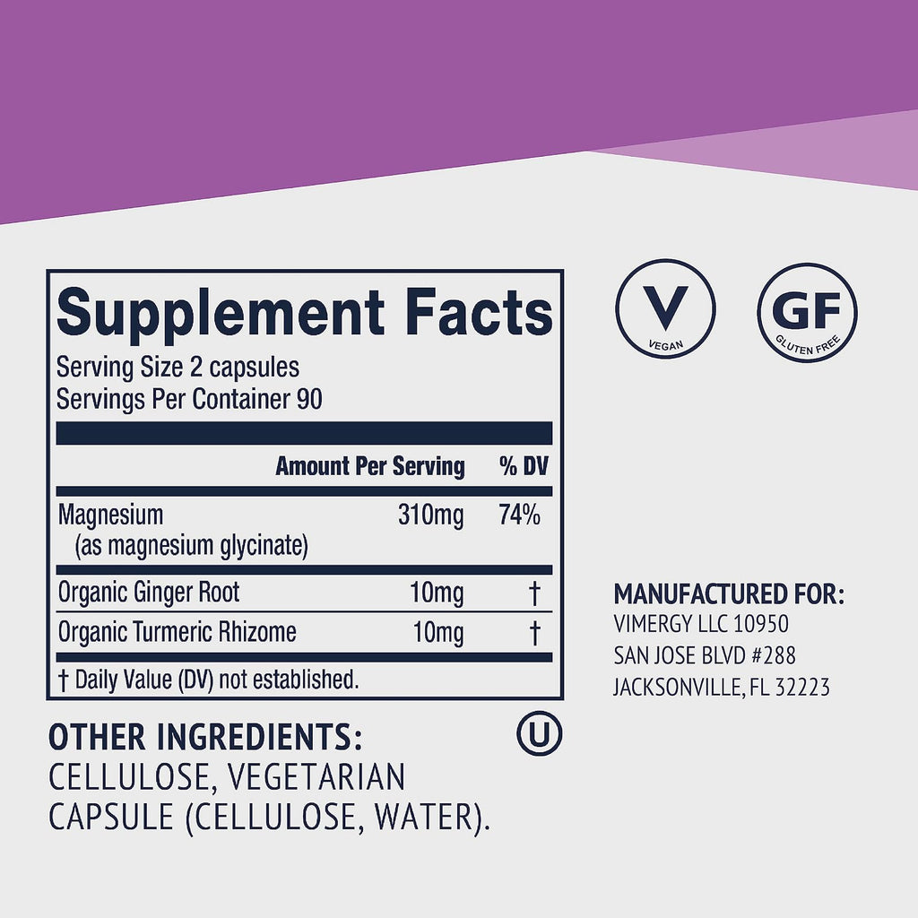 VIMERGY magnesium for muscle relaxation