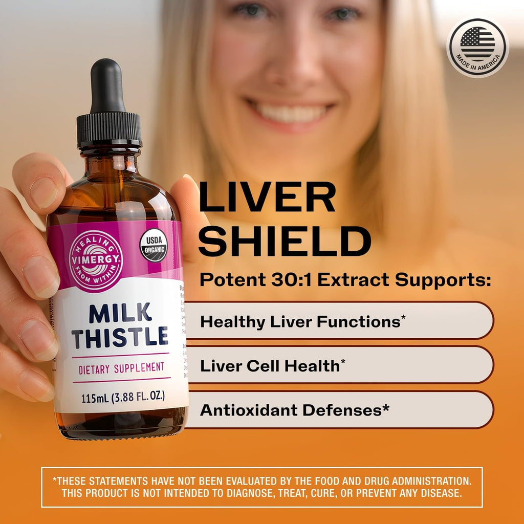 Vimergy milk thistle for liver health