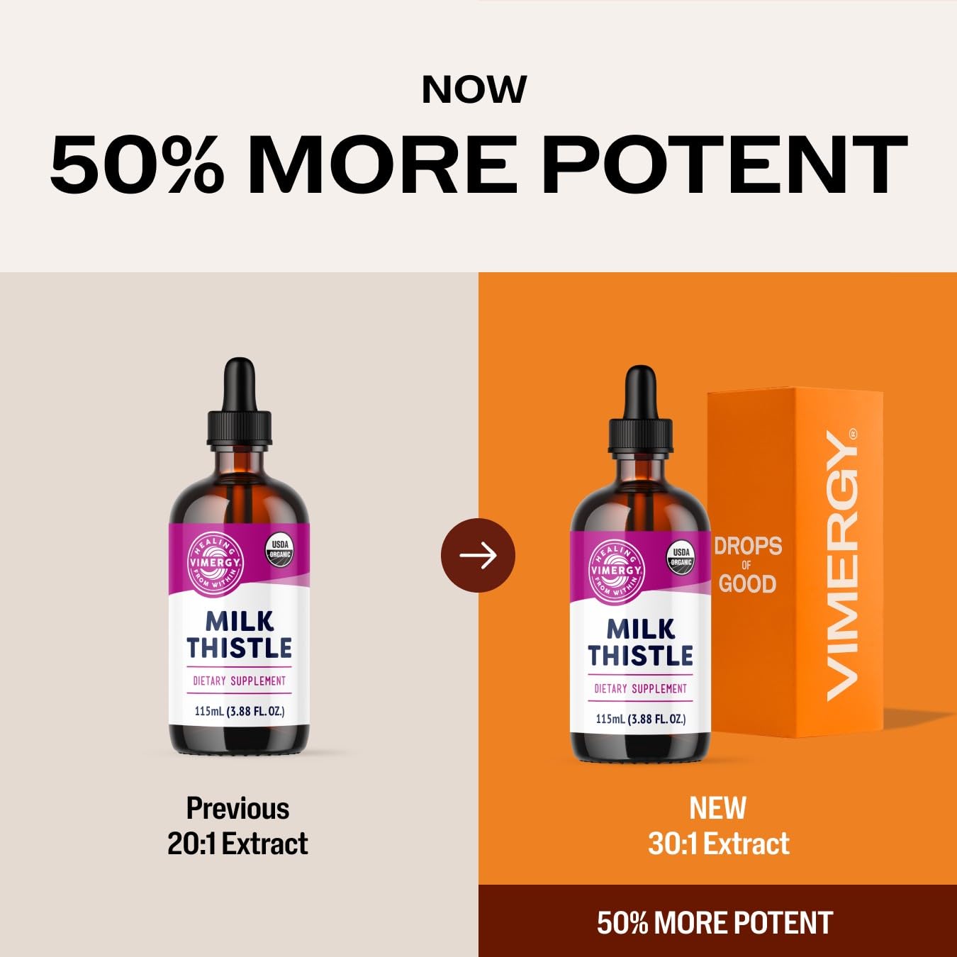 Vimergy milk thistle liquid formula