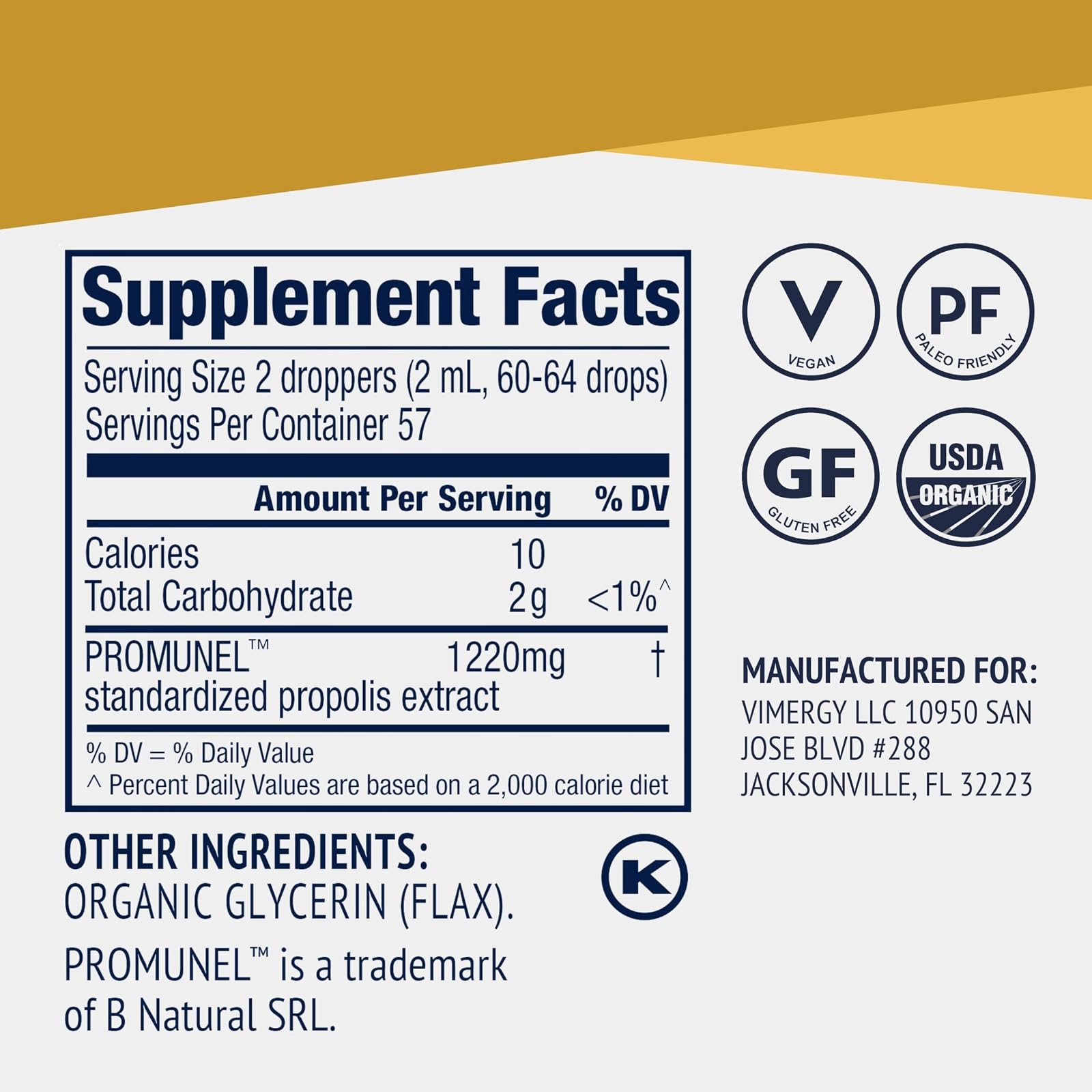 Vimergy propolis for daily wellness