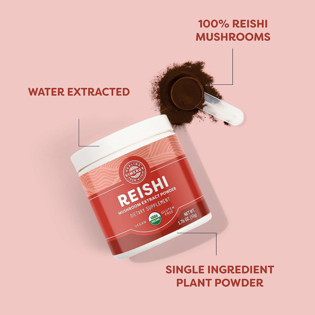 Vimergy reishi for stress relief