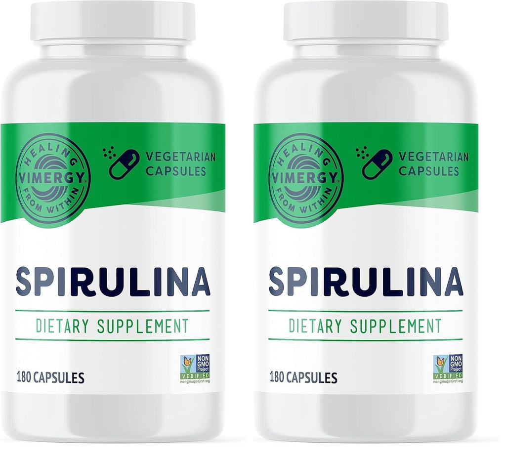 Vimergy Spirulina 500 mg capsules