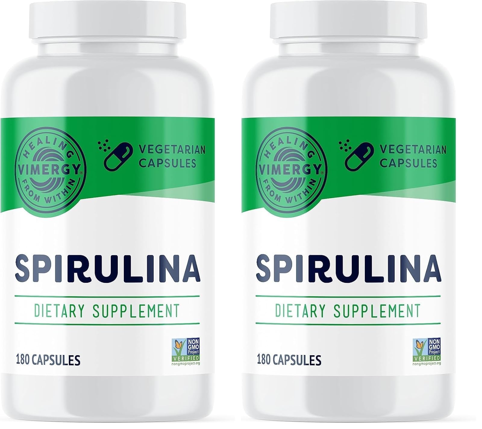 Vimergy Spirulina 500 mg capsules