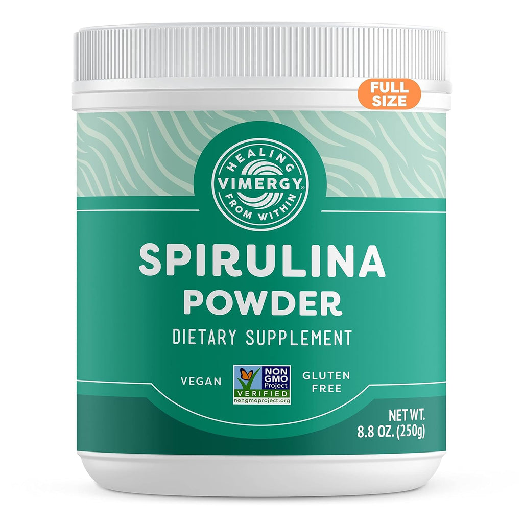 Vimergy spirulina powder for energy