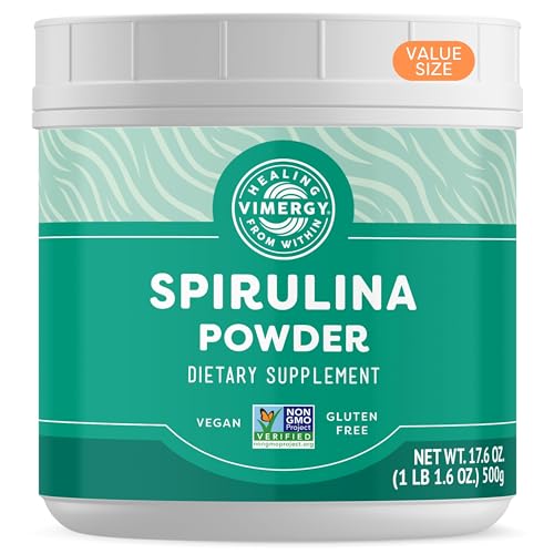 Vimergy spirulina powder for energy