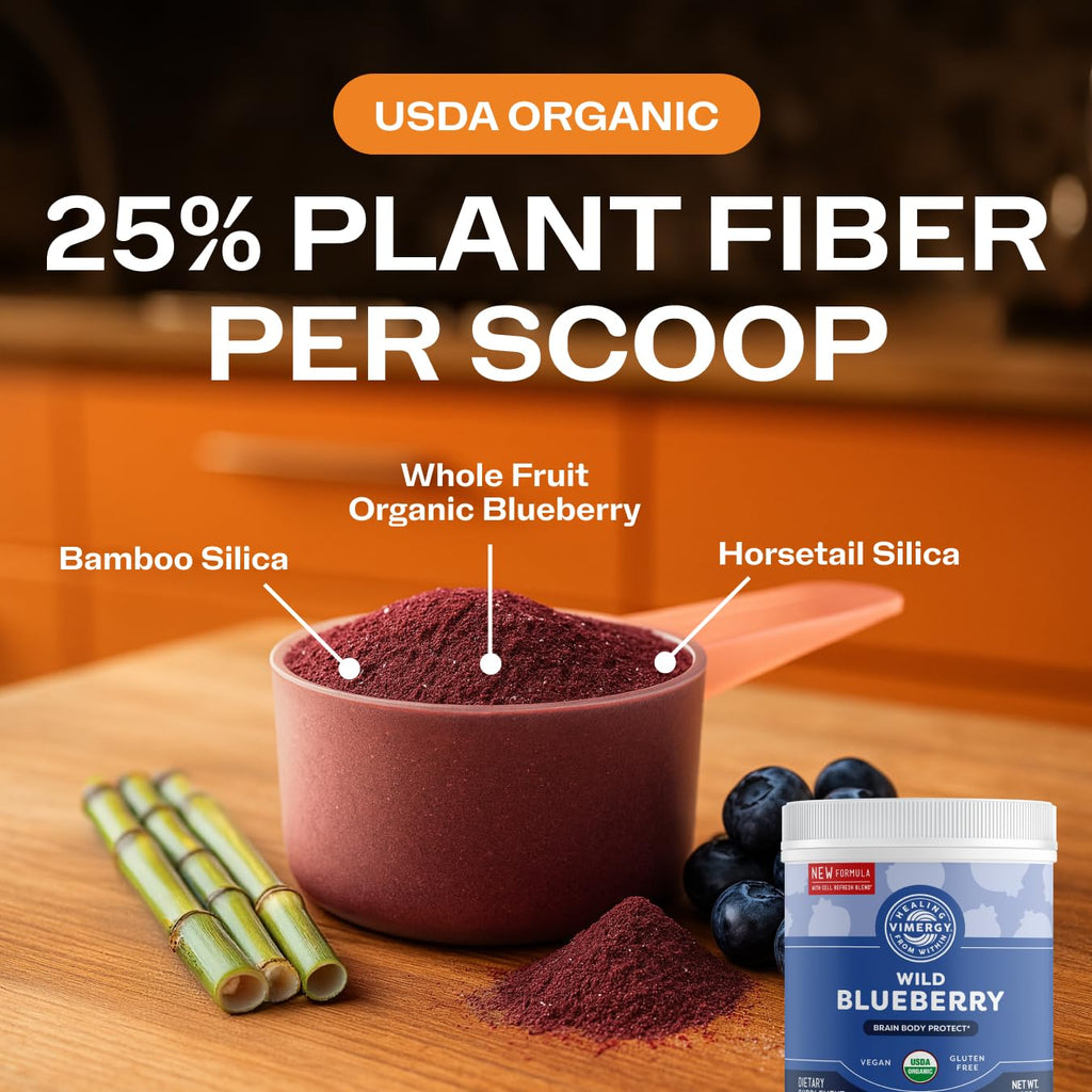 Vimergy superfood wild blueberry powder