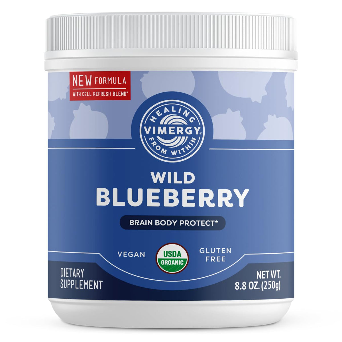 Vimergy wild blueberry powder benefits