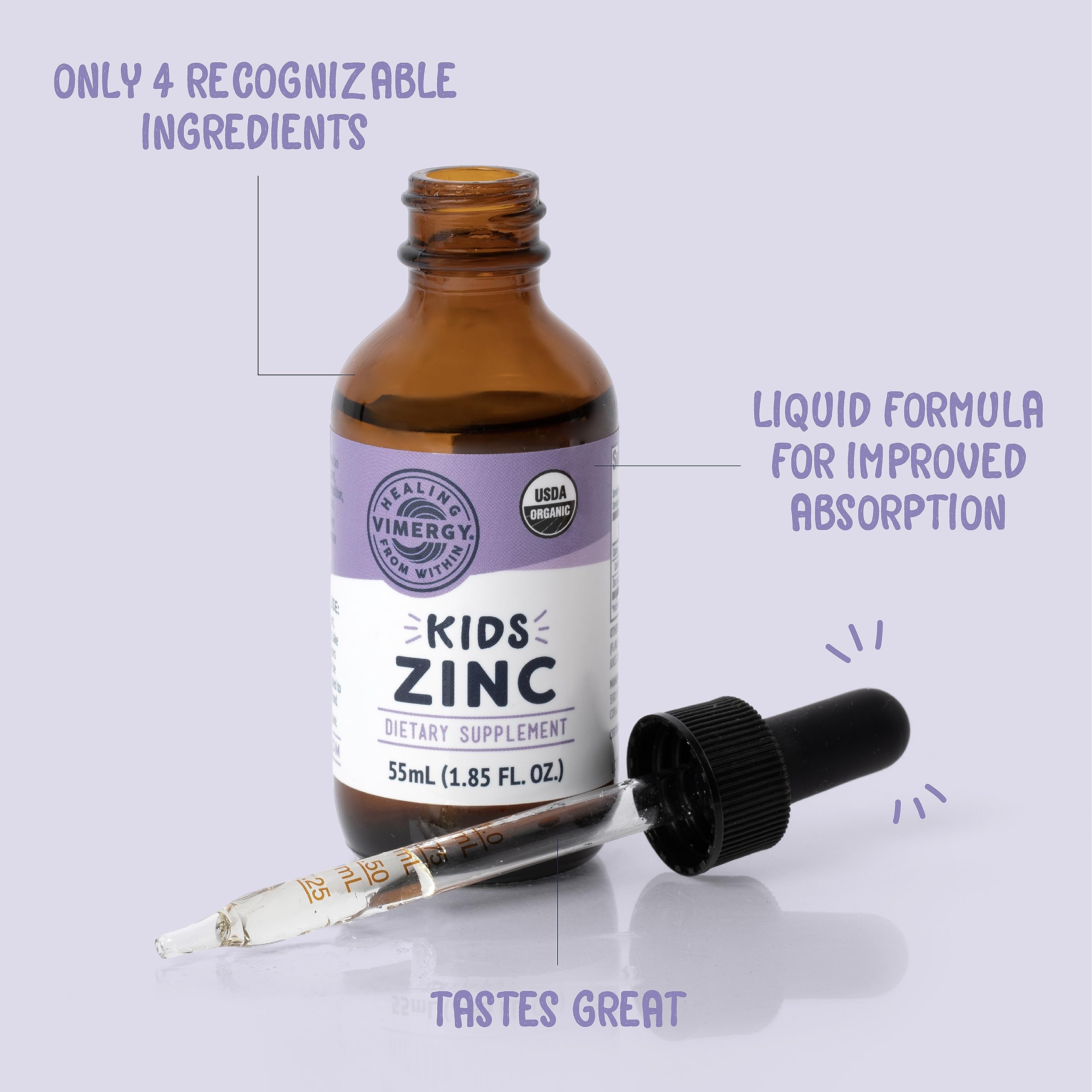 VIMERGY zinc supplement for muscle health