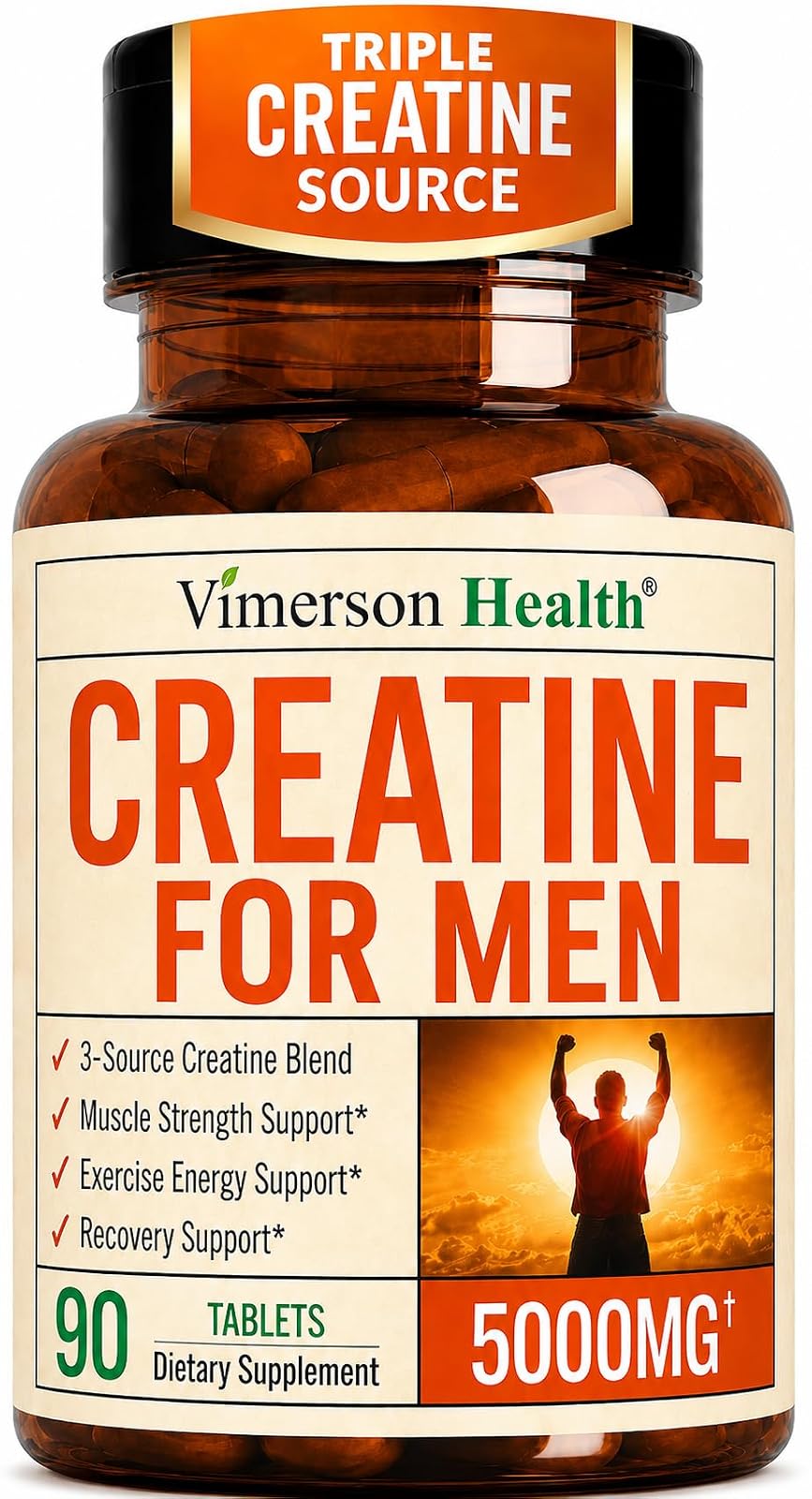 Vimerson Health Creatine 5000 mg tablets