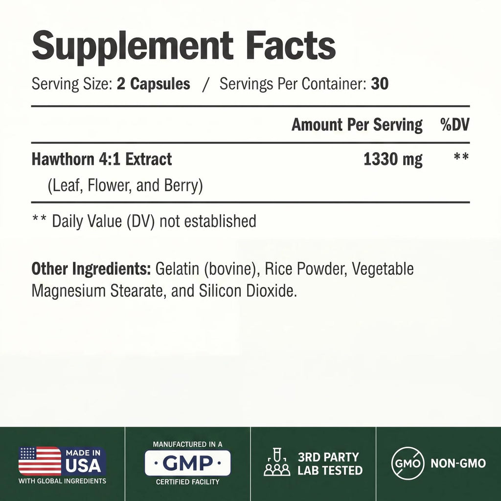 Vimerson Health hawthorn capsules