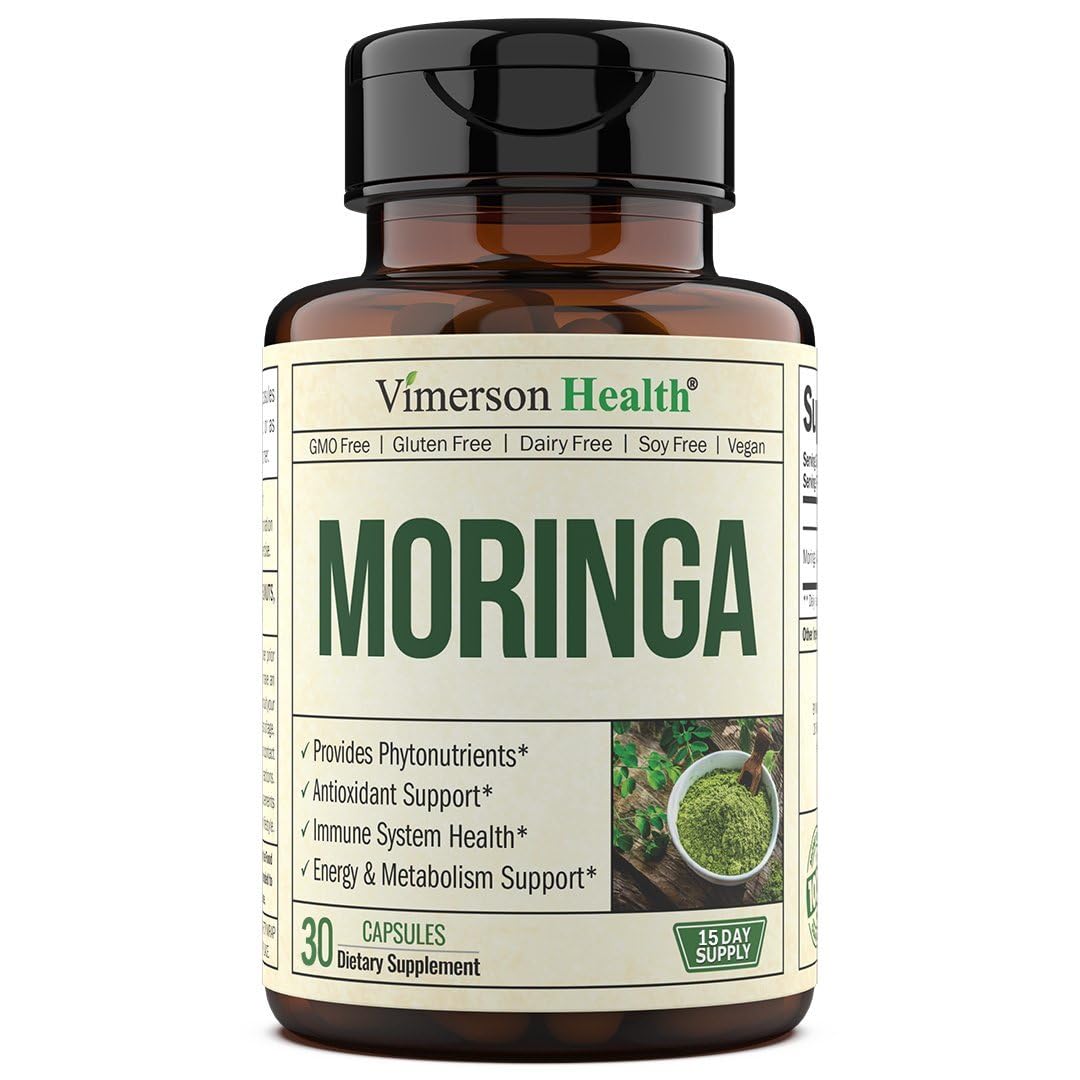 Vimerson Health Moringa capsules for energy