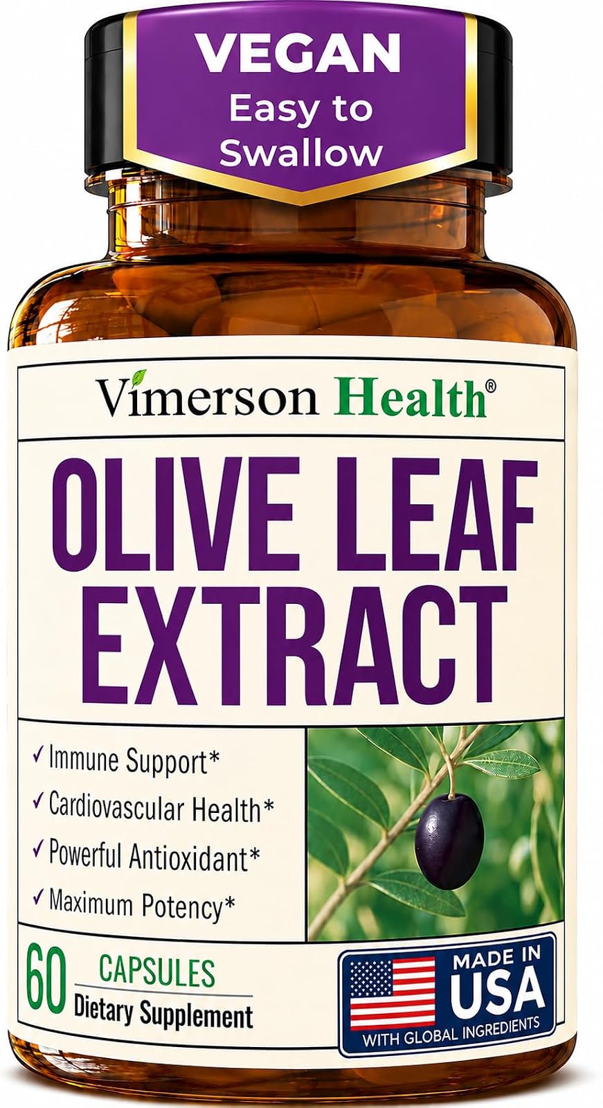 Vimerson Health Olive Leaf Extract benefits