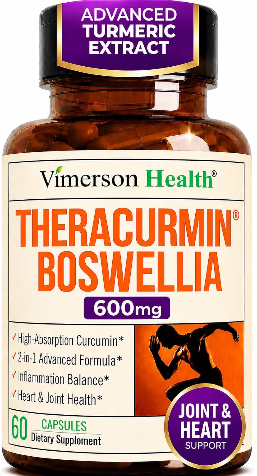 Vimerson Health turmeric curcumin capsules