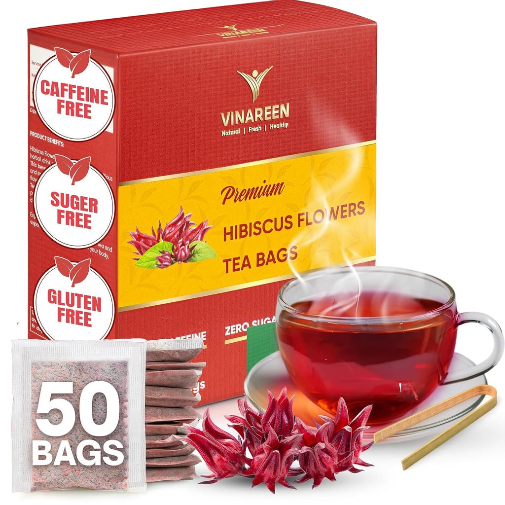VINAREEN hibiscus tea herbal infusion