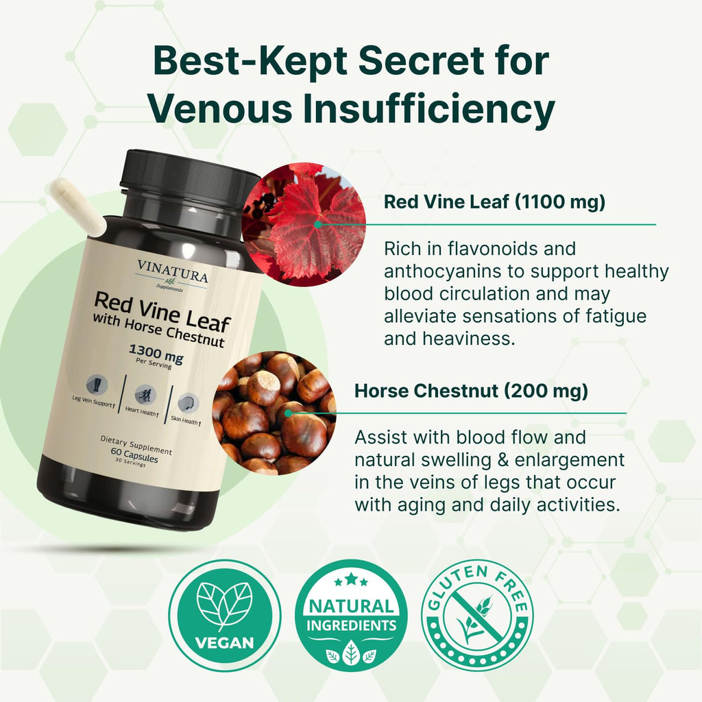 VINATURA capsules for healthy veins