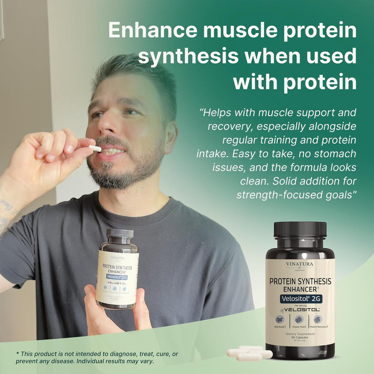 VINATURA Velositol capsules for athletes