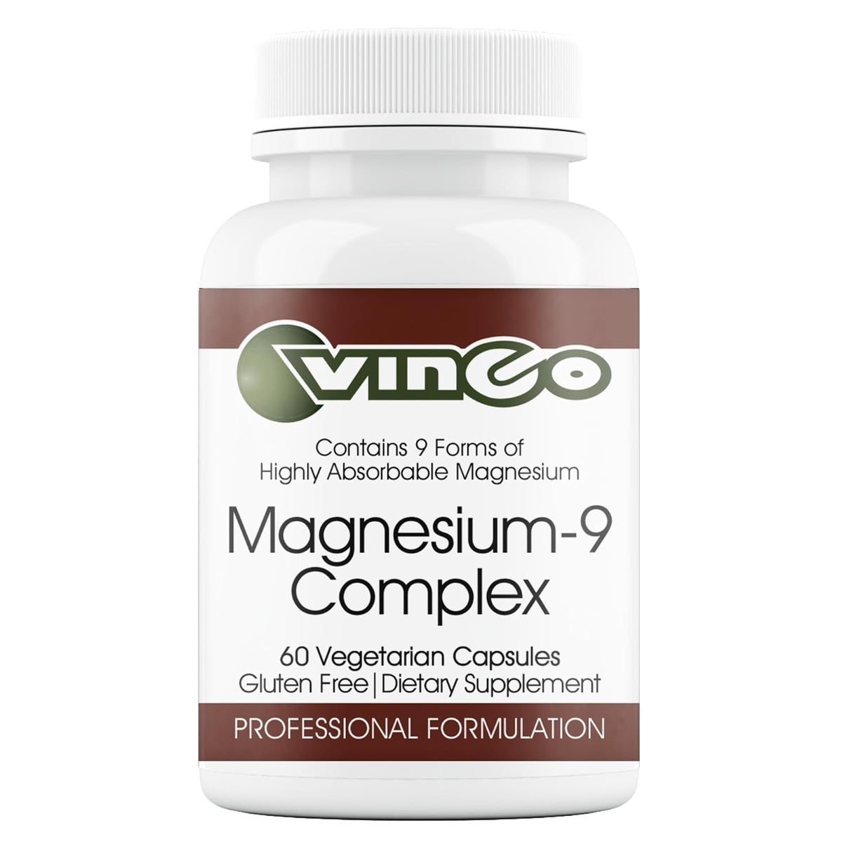 Vinco Inc Magnesium-9 Complex capsules