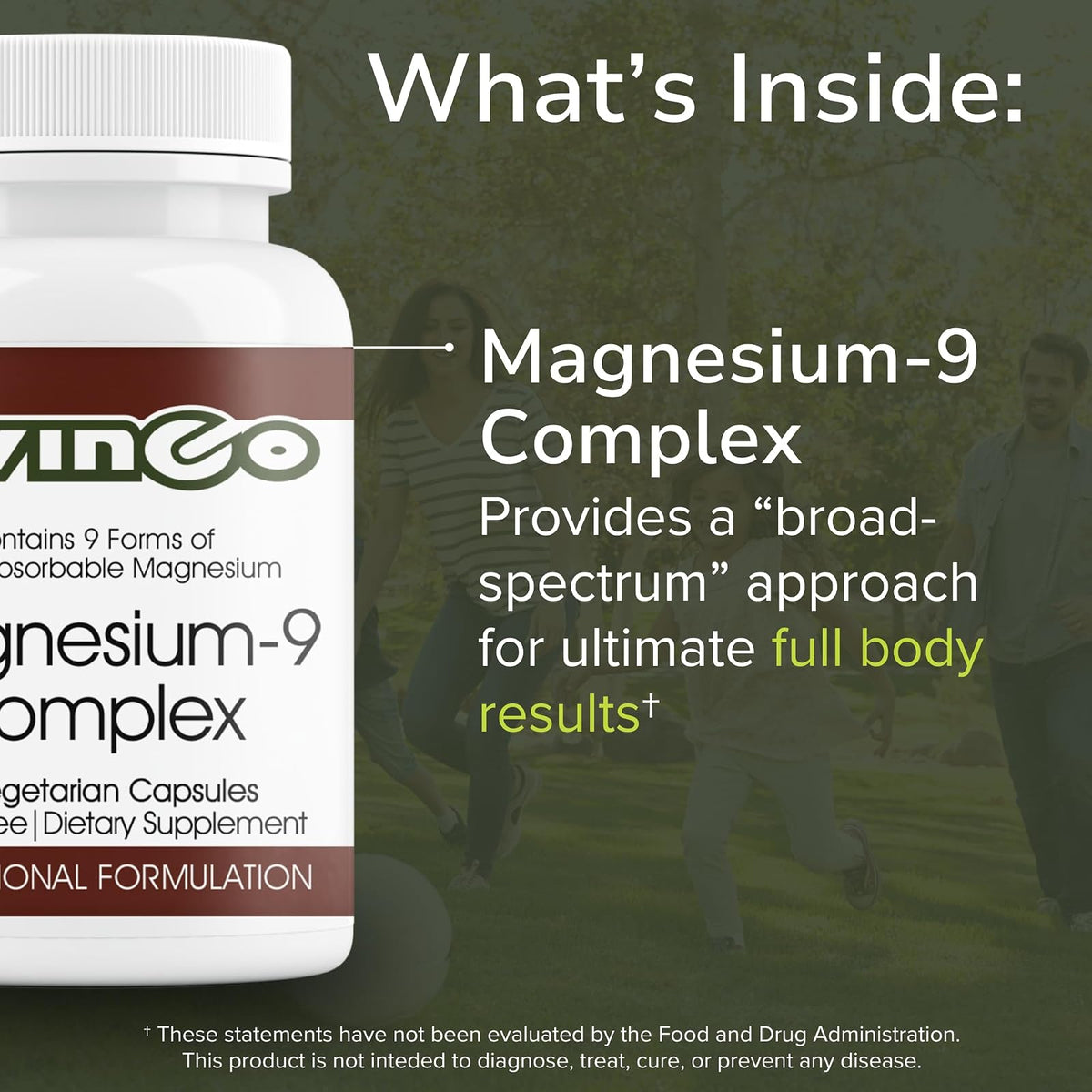 Vinco Inc magnesium for better sleep