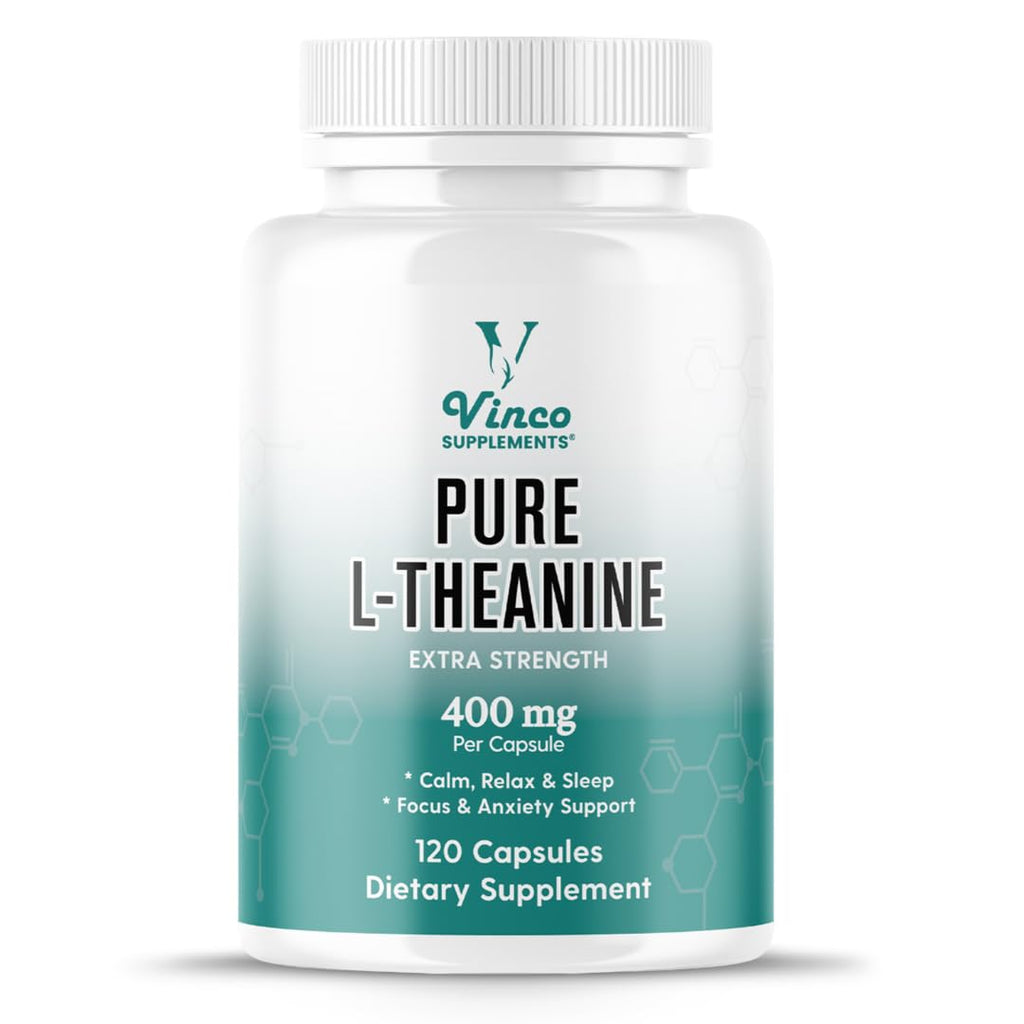 Vinco L-Theanine stress relief supplement