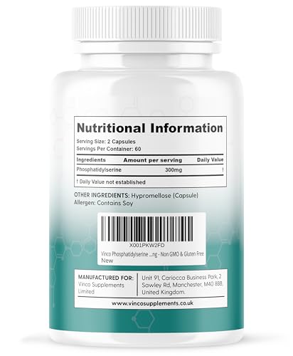 Vinco Phosphatidylserine for studying and work