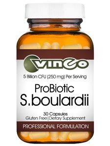 Vinco Saccharomyces Boulardii digestive support capsules