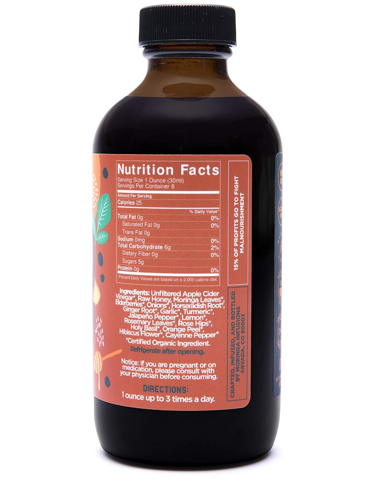 VINGA apple cider vinegar wellness tonic