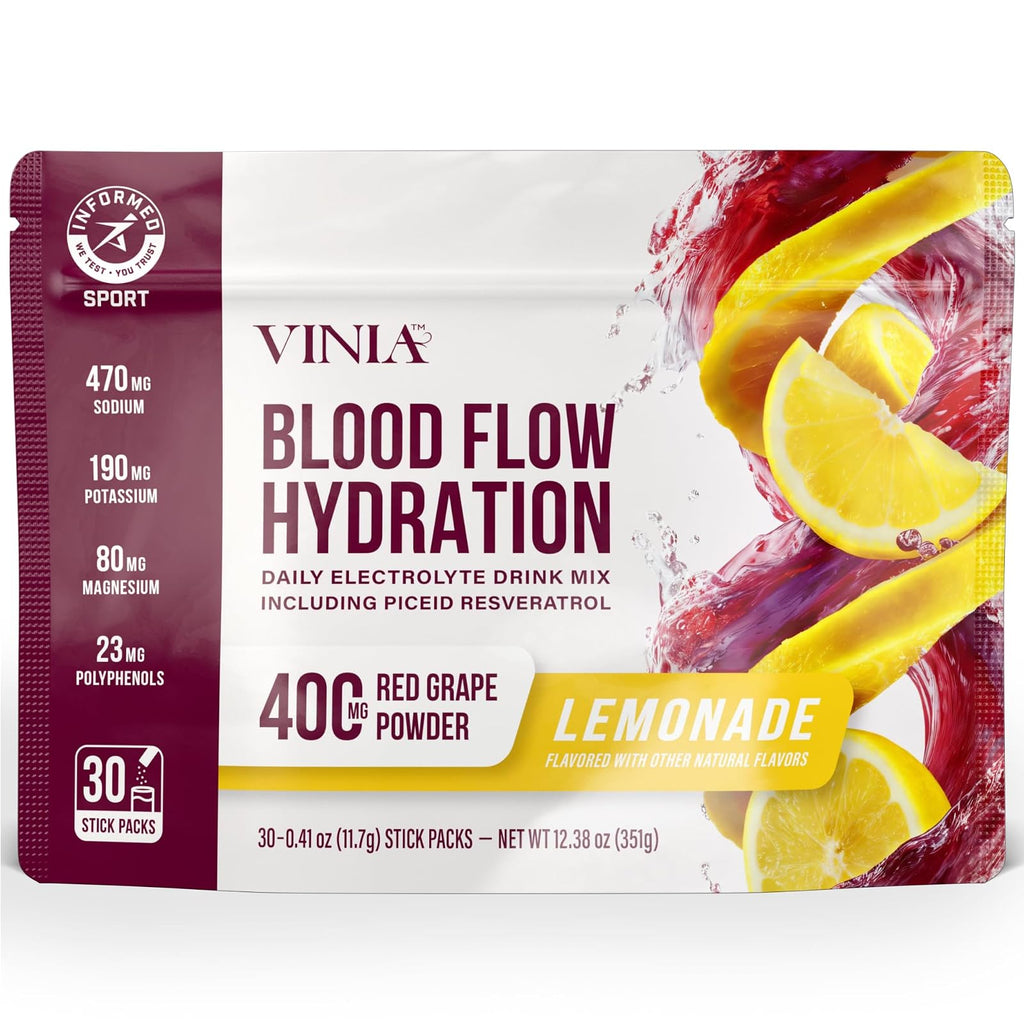 VINIA Blood Flow Electrolyte benefits