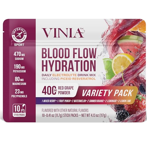VINIA electrolyte stickpacks for hydration