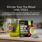 VINIA green tea with resveratrol benefits