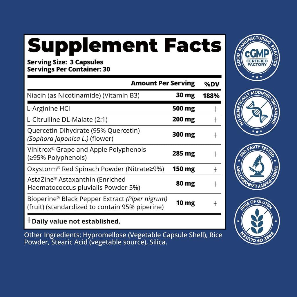 ViNitrox L-arginine for heart health