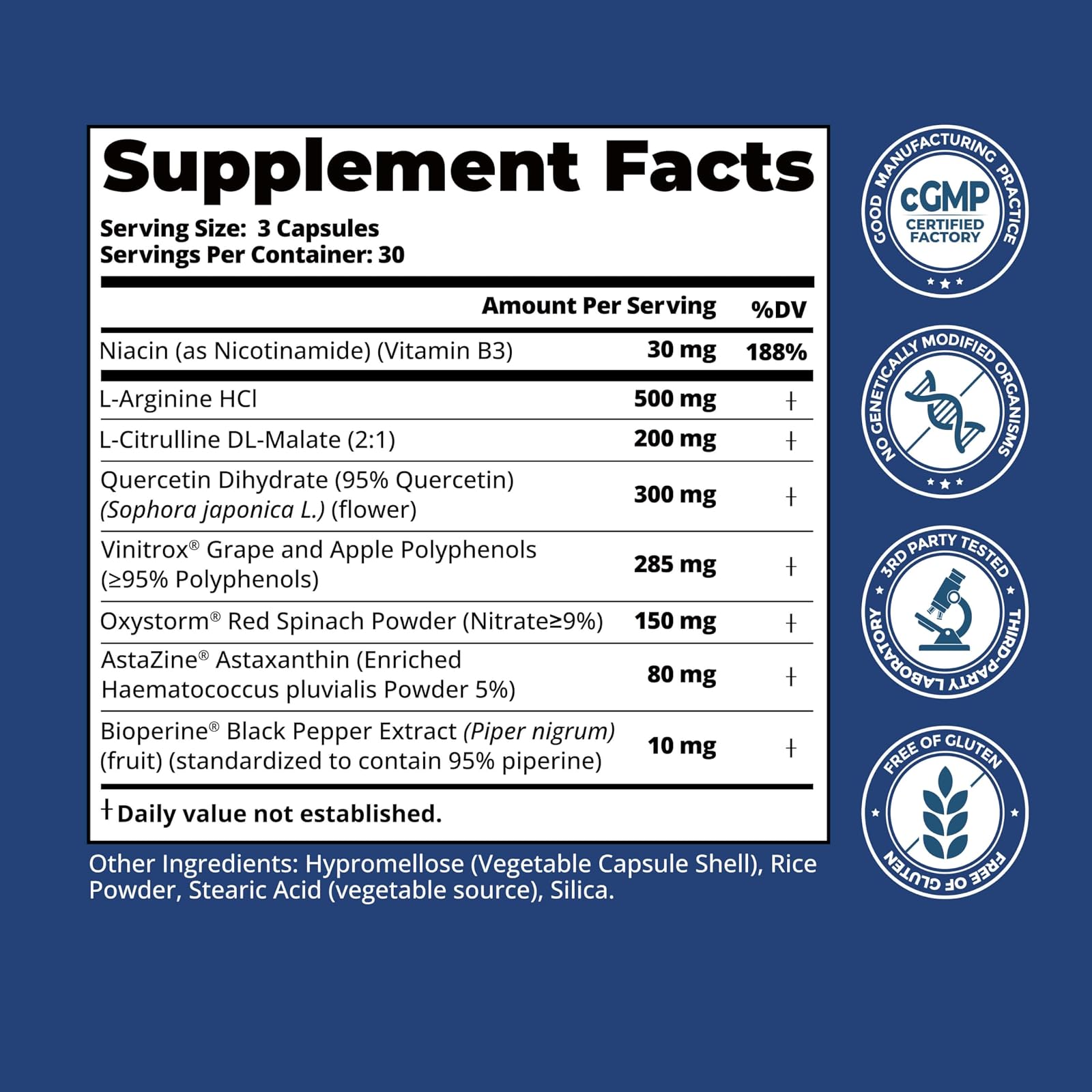 ViNitrox L-arginine for heart health