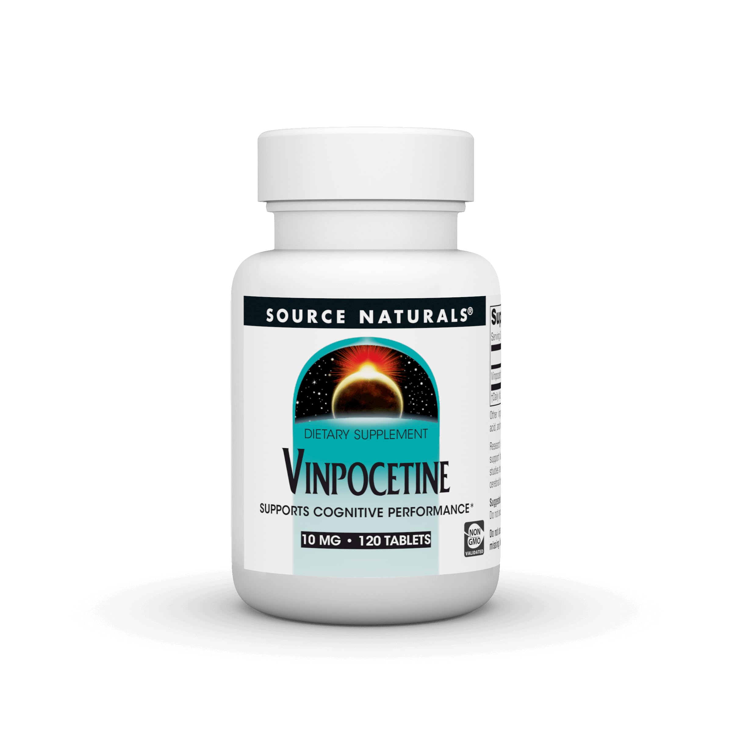 Vinpocetine tablets for cognitive support
