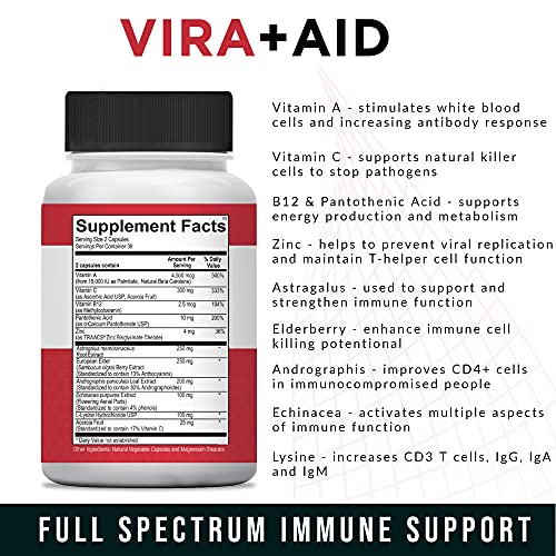 Vira+Aid elderberry with echinacea benefits
