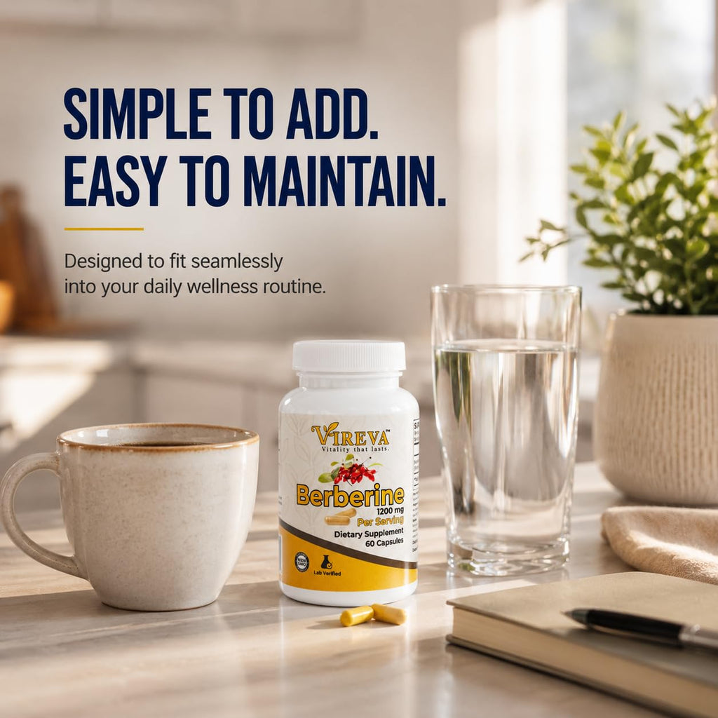 Vireva Berberine for digestive health