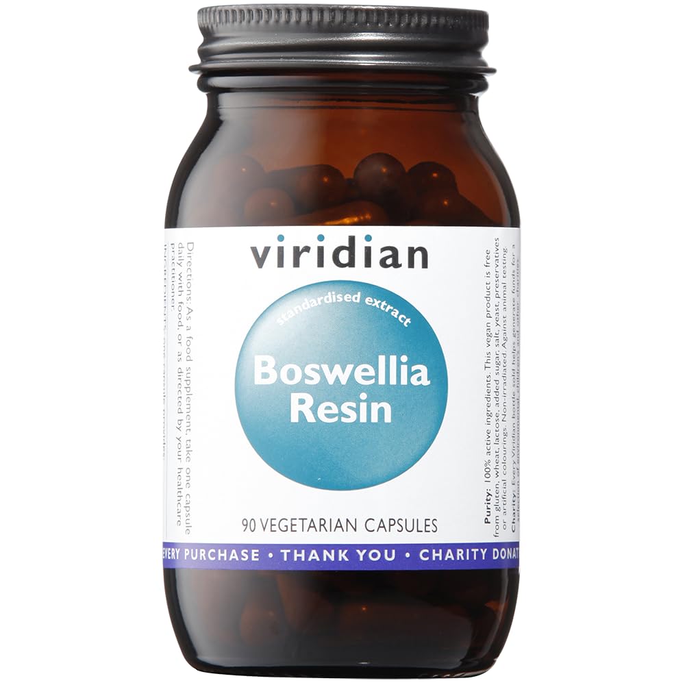 Viridian Boswellia Resin vegan capsules