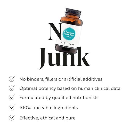 VIRIDIAN L Theanine for stress management