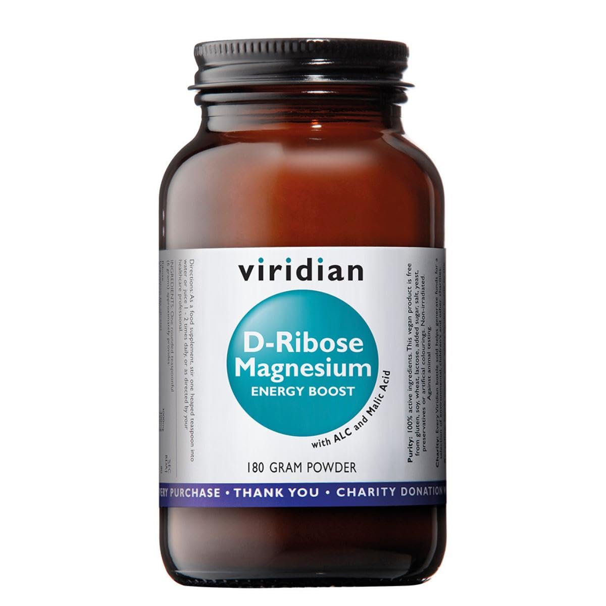 VIRIDIAN Qi Ribose energy support